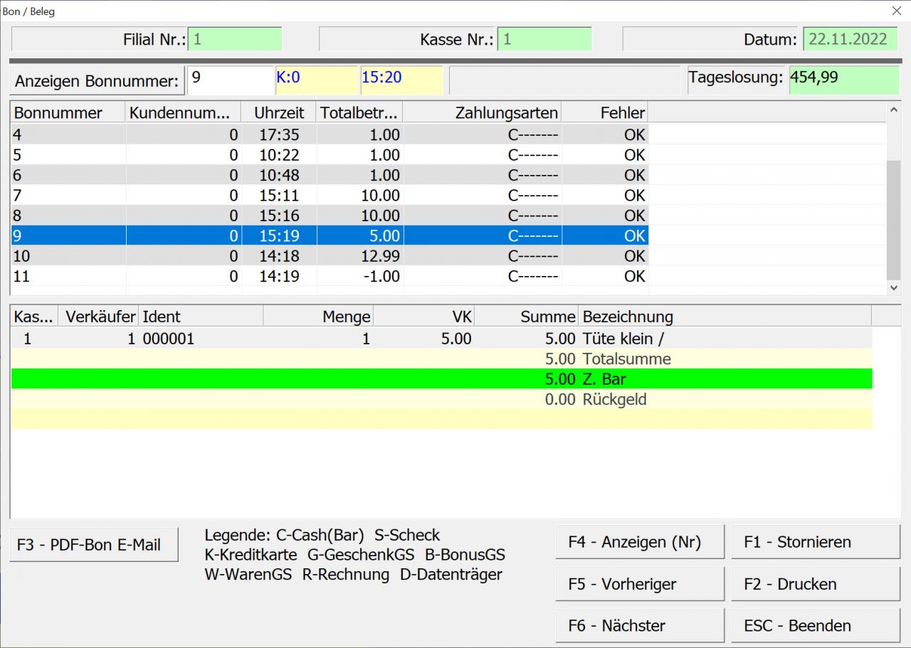 LS-INFOCASH V 6.0 - Landau Software GmbH